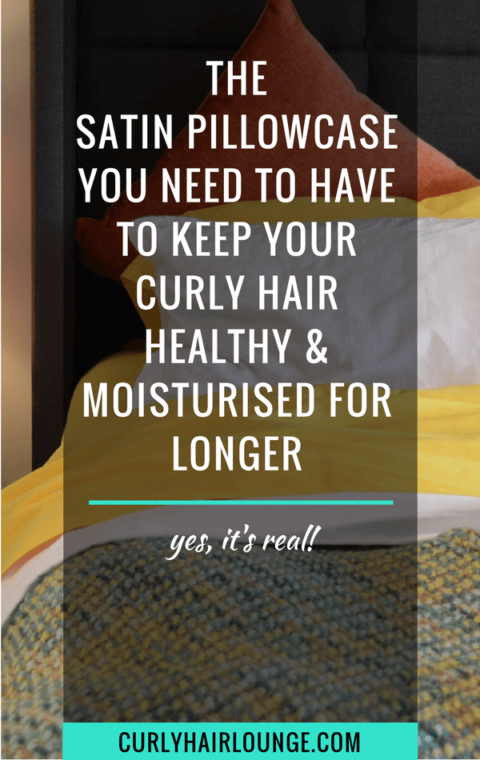The Satin Pillowcase You Need To Have To Keep Your Curly Hair Healthy ...