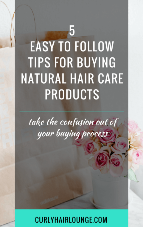 5 Easy To Follow Tips For Buying Natural Hair Care Products