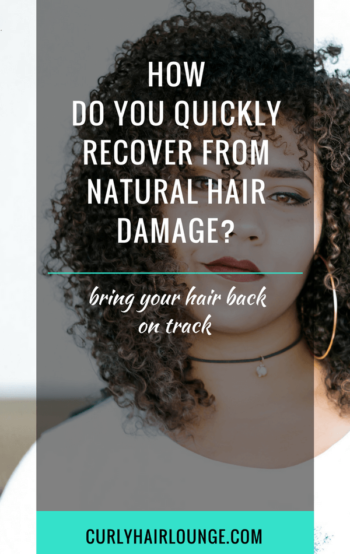 How Do You Quickly Recover From Natural Hair Damage?